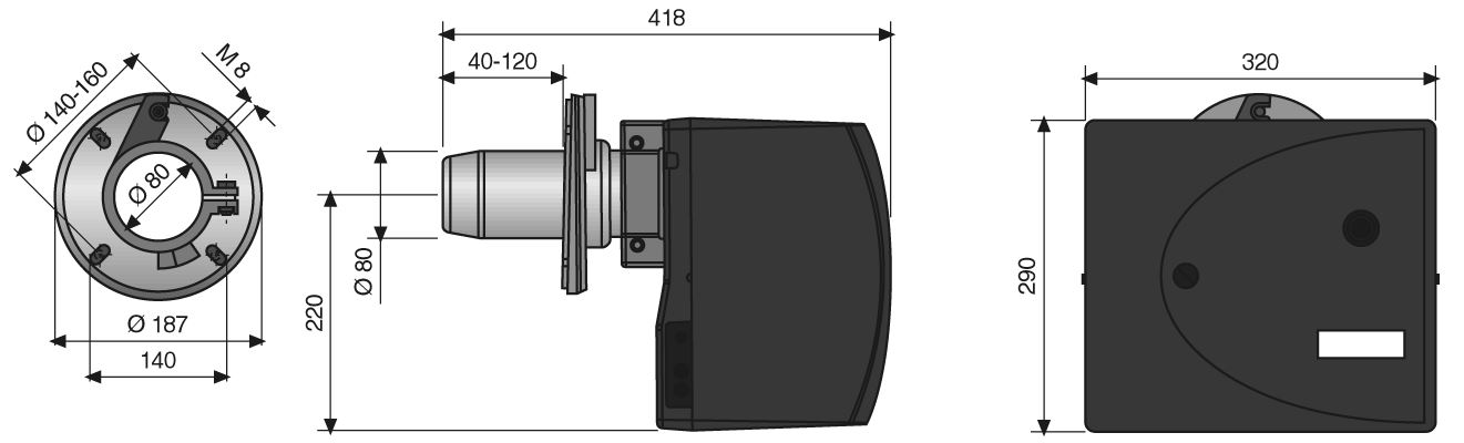 Brûleur mazout BMV1 - Produit - ACV